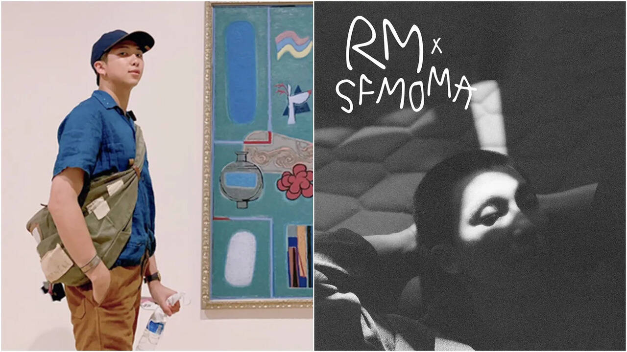 BTS RM To Curate, Display Personal Art Collection At San Francisco ...