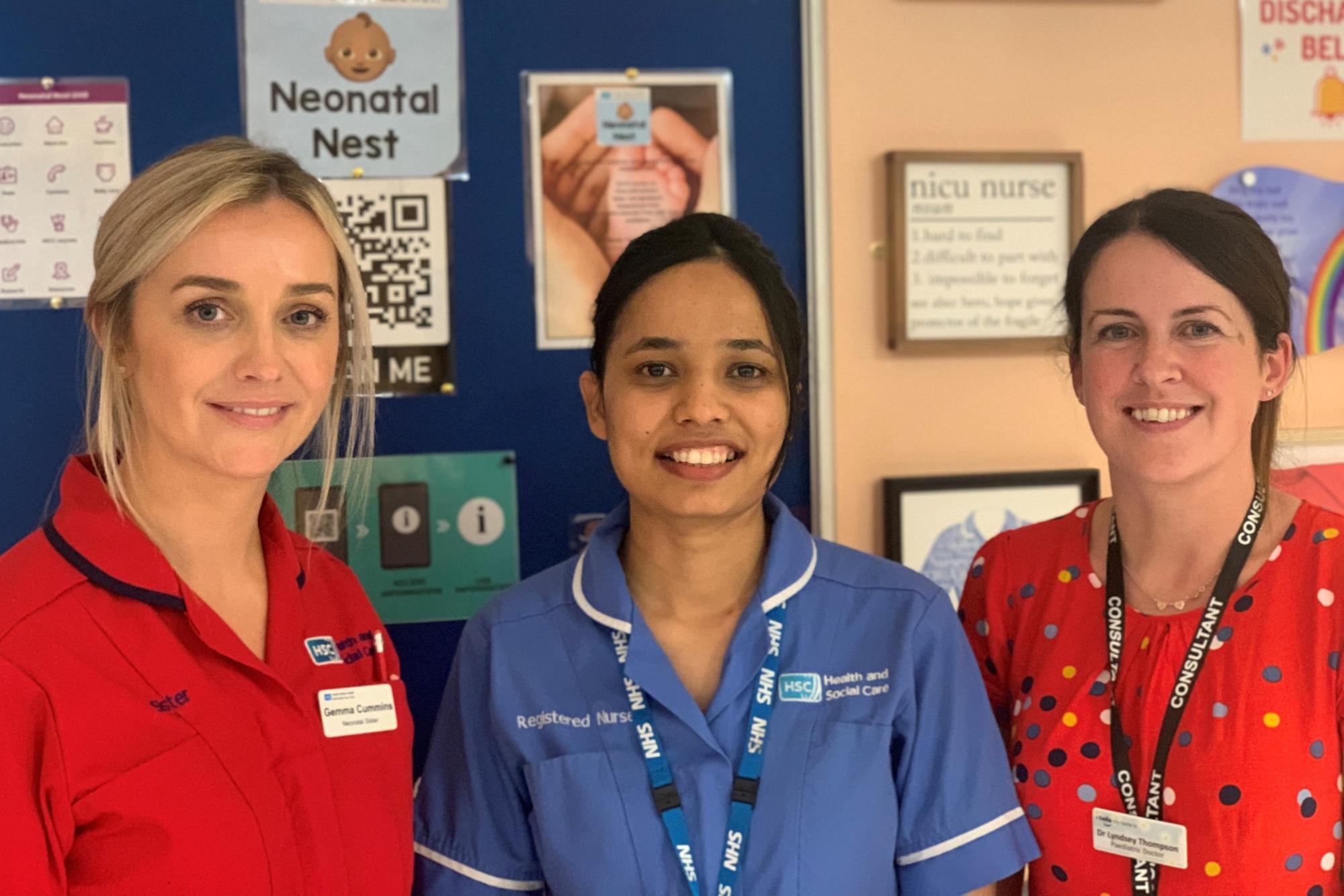 Ulster Hospital’s neo natal app offers peace of mind for new parents