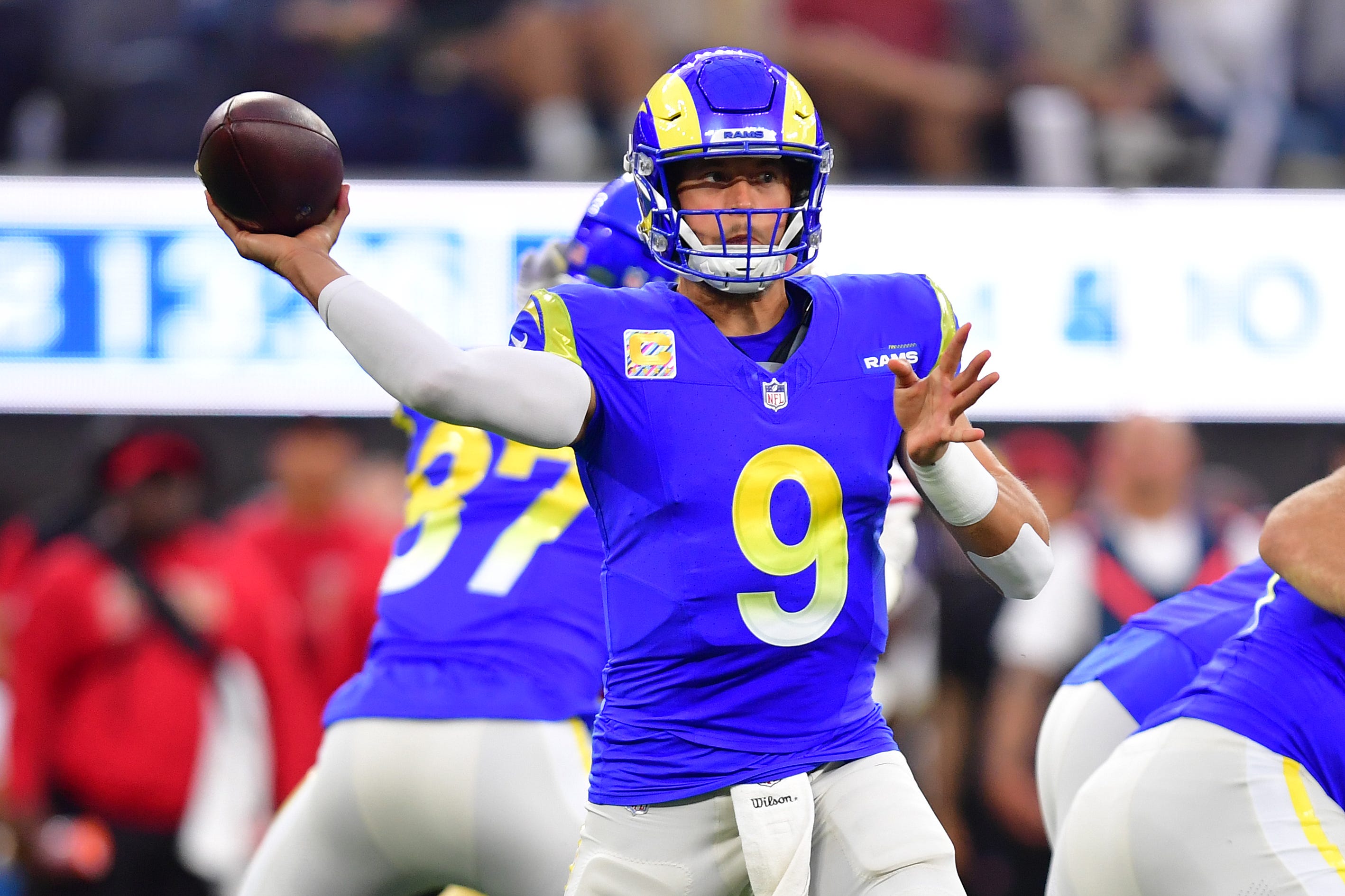Rams QB Matthew Stafford moves up another all-time list