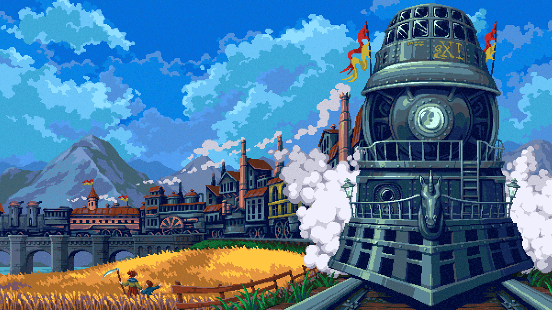 Steel Artery: Train City Builder - Official Announcement Trailer