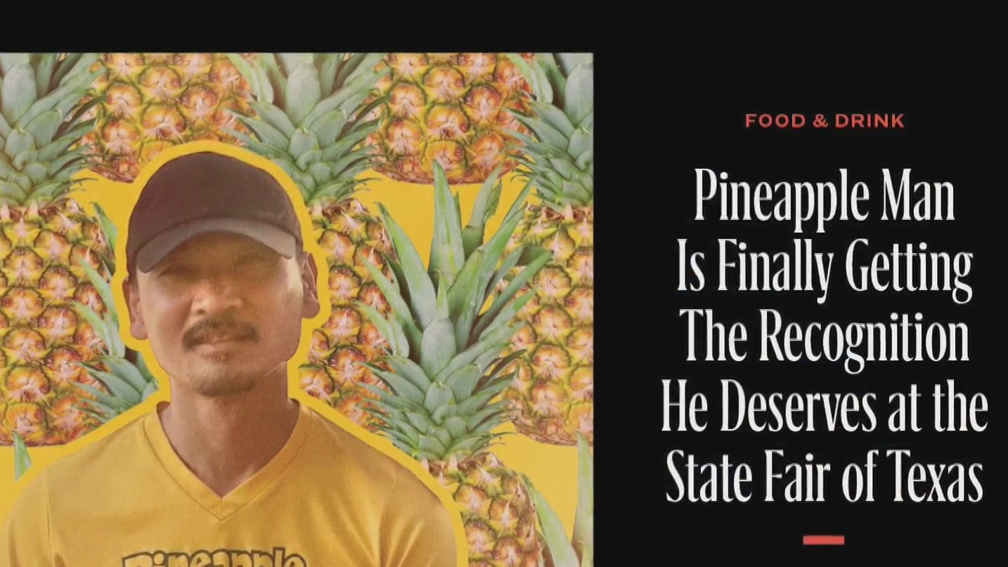 Pineapple Man is finally getting the recognition he deserves at the ...