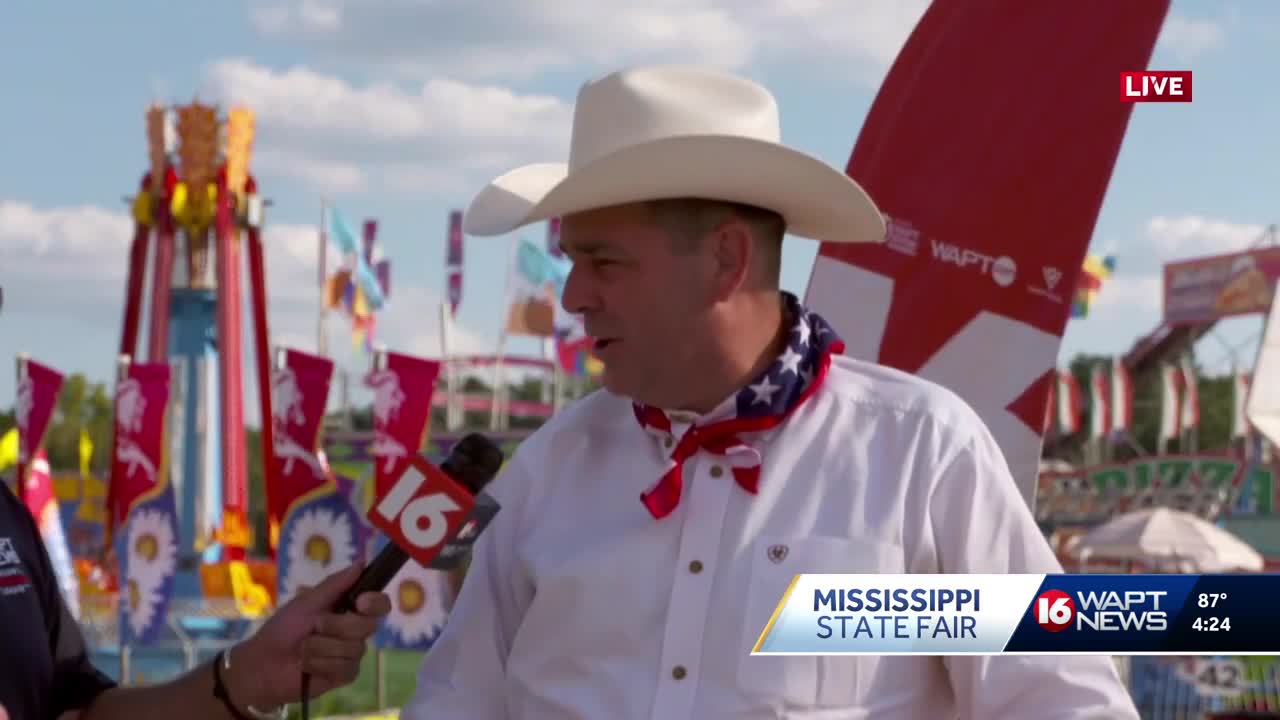 Ag Commissioner Andy Gipson excited about the Mississippi State Fair