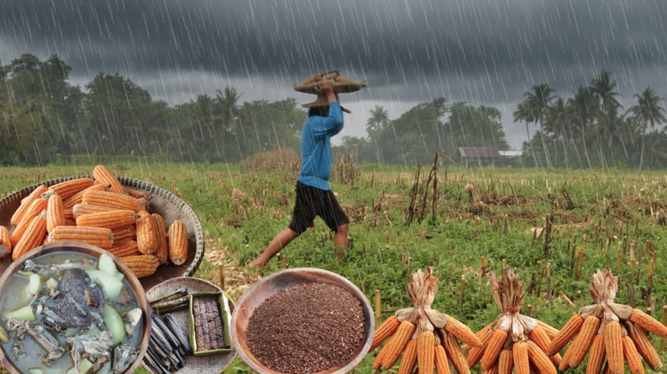 Corn Coffee and Native Chicken Tinola With Smoky Etag Twist