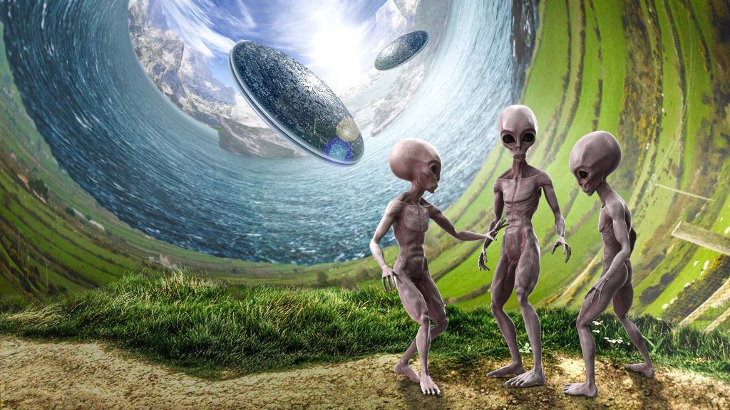 What if aliens are living inside Earth?