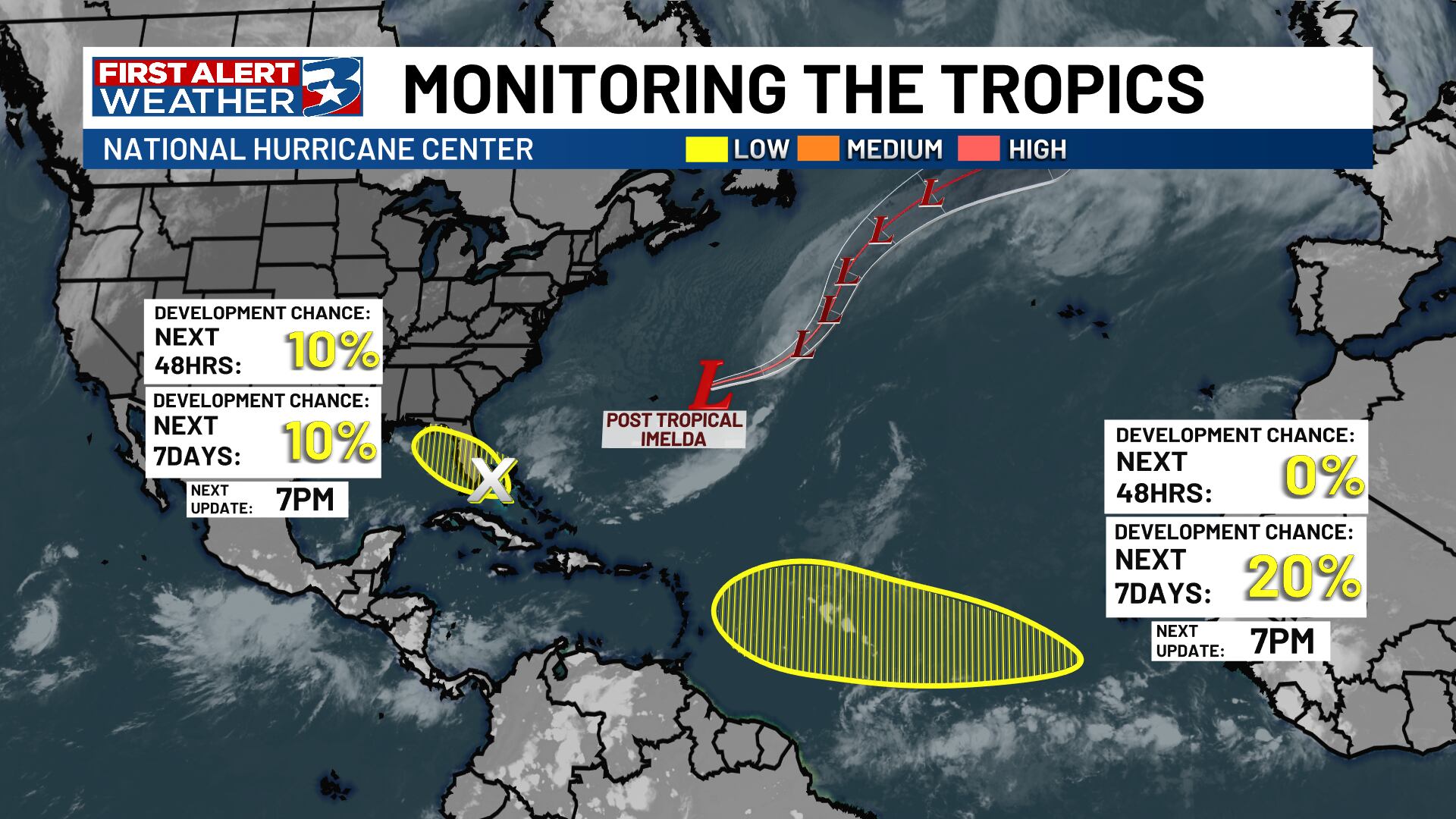 Two new disturbed areas to watch in the Atlantic