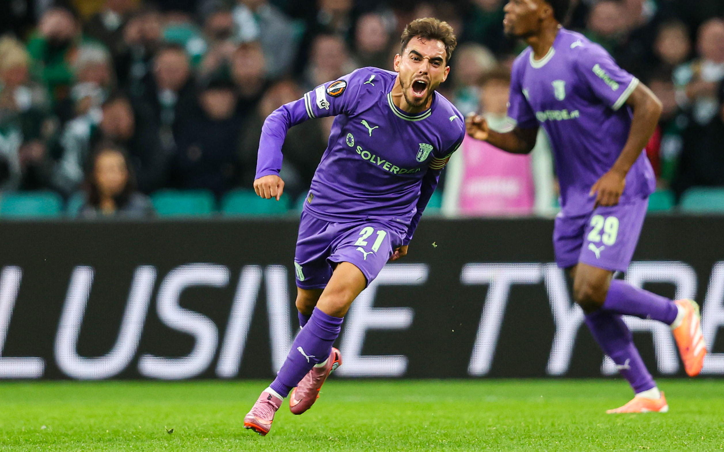 Celtic bemoan VAR malfunction as fans break ceasefire and one player ...