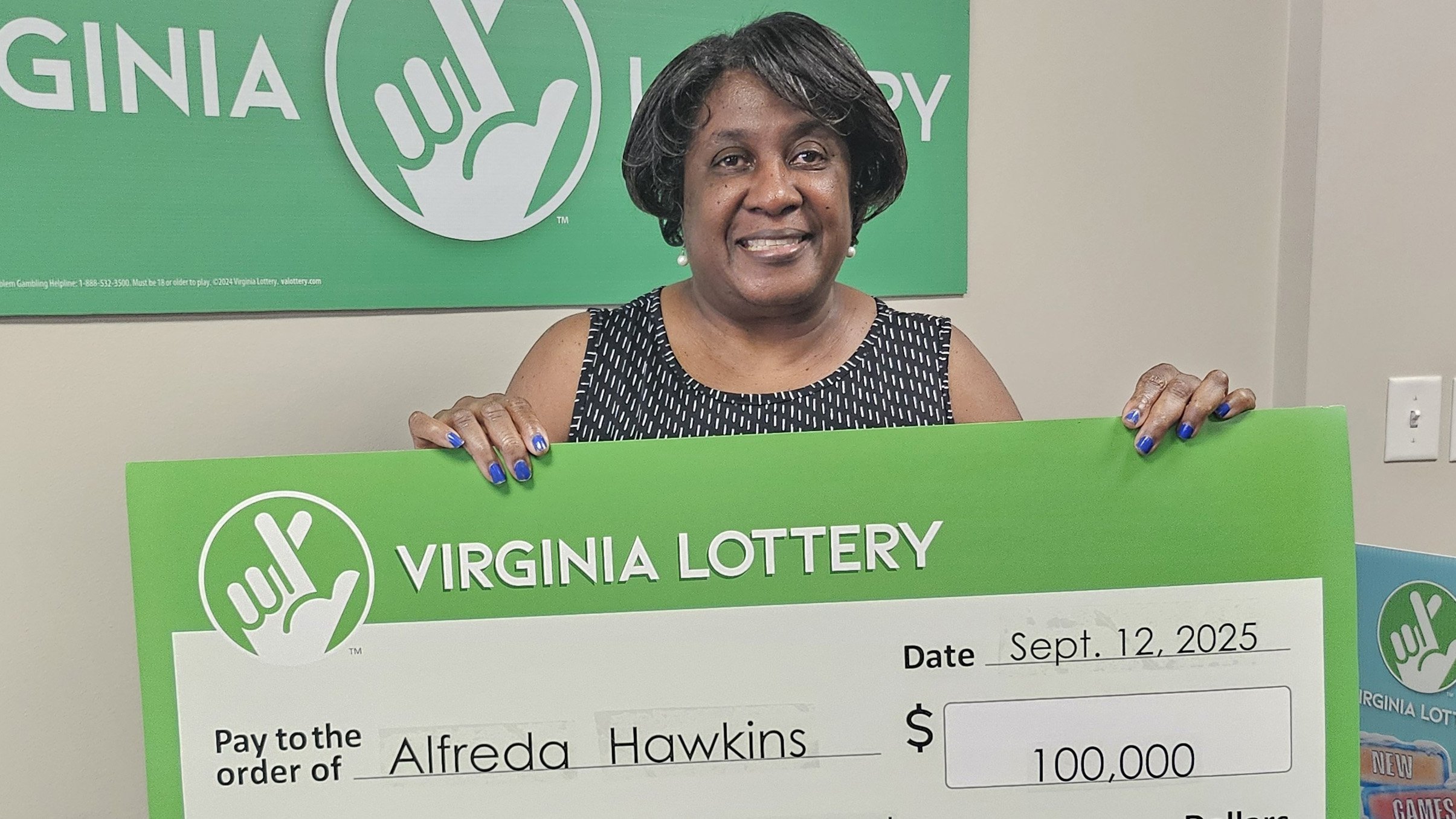 Woman finding lottery tickets in closet wins $100,000