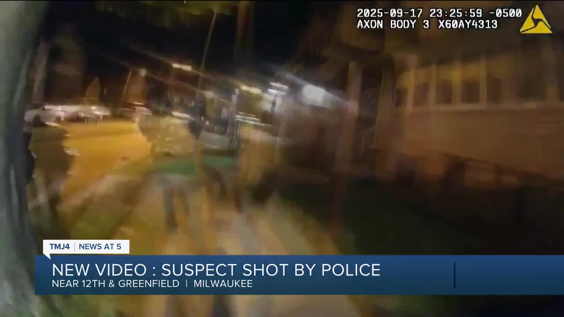 Body cam video released of recent police shooting