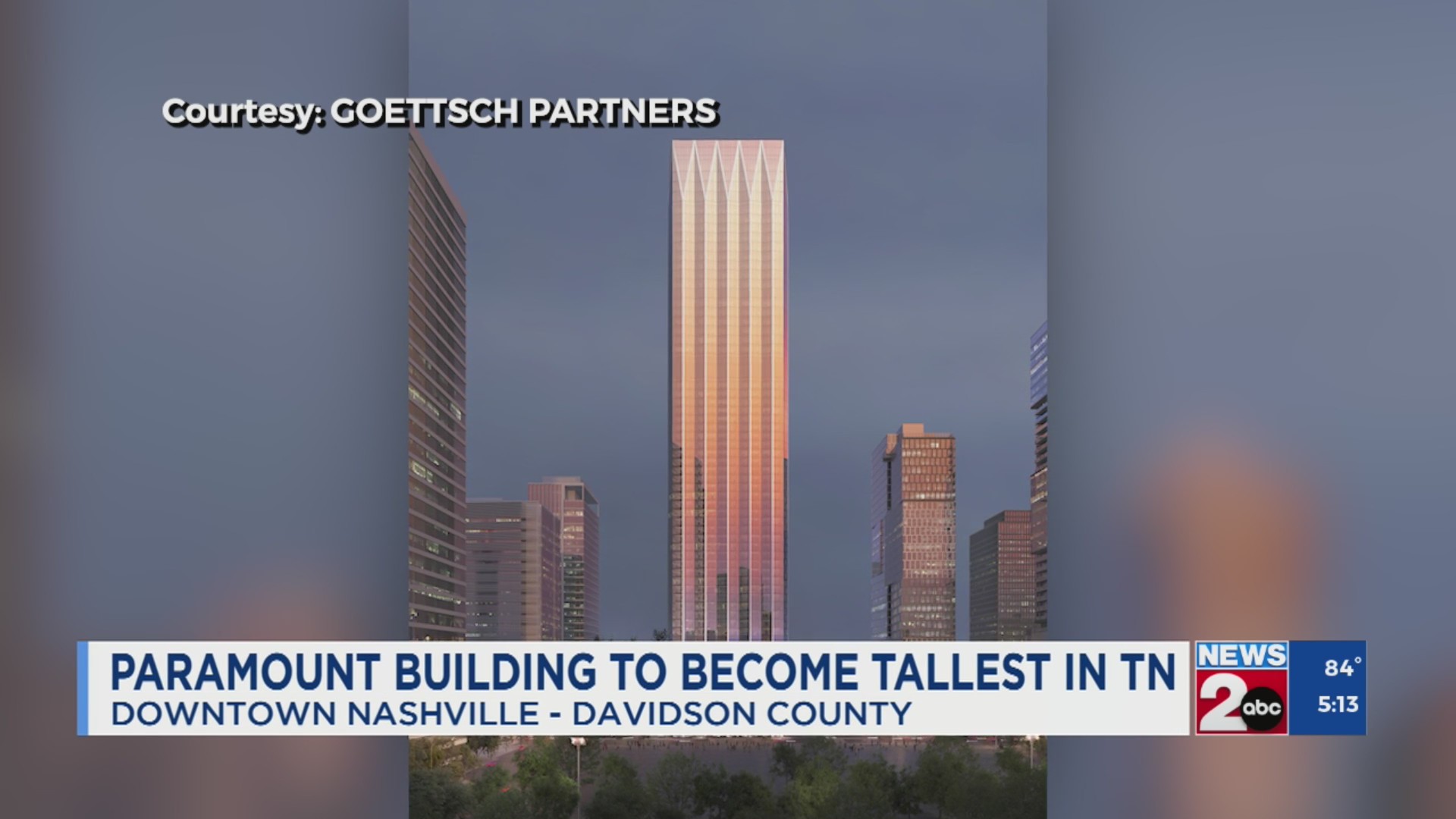 Paramount building to become the tallest in Tennessee
