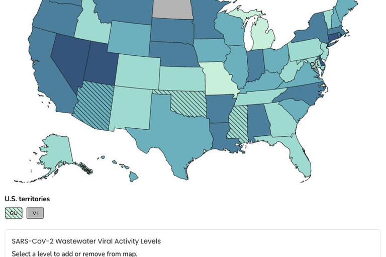 Map of danger zones with 'very high' Covid-19 cases as new variant ...