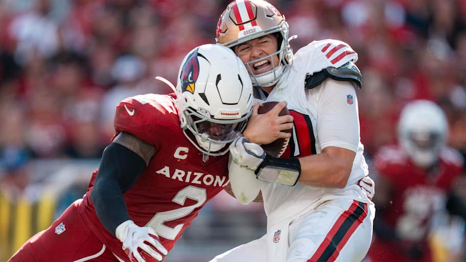 49ers QB Mac Jones looks like Batman villain Two-Face in fit for TNF vs ...