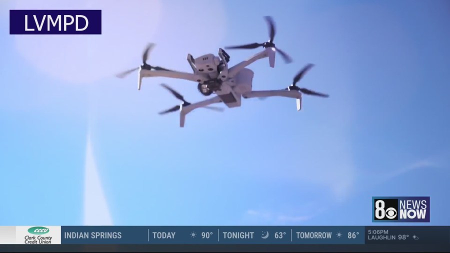 Las Vegas police ‘Project Blue Sky’ drones concerning to ACLU of Nevada ...