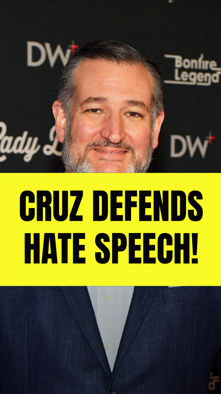 Ted Cruz says First Amendment 'absolutely' protects hate speech