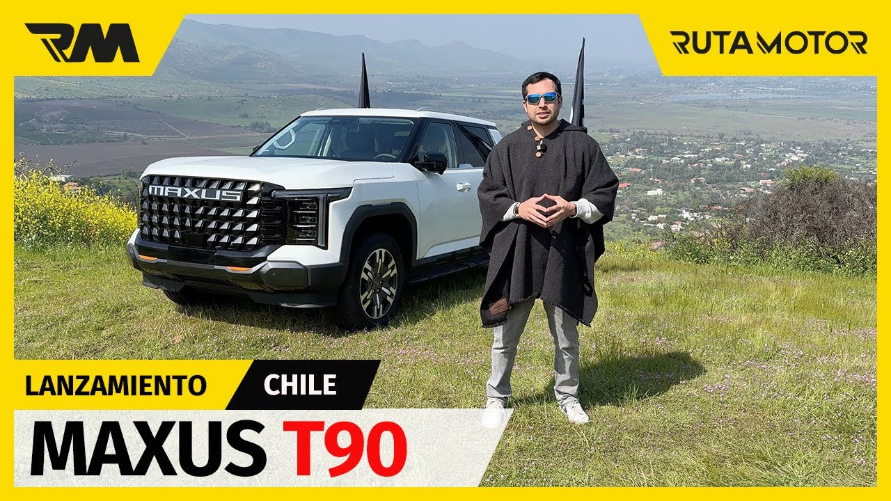 Maxus T90 - Debuta en Chile la Camioneta con el Motor Turbodiésel I4 ...