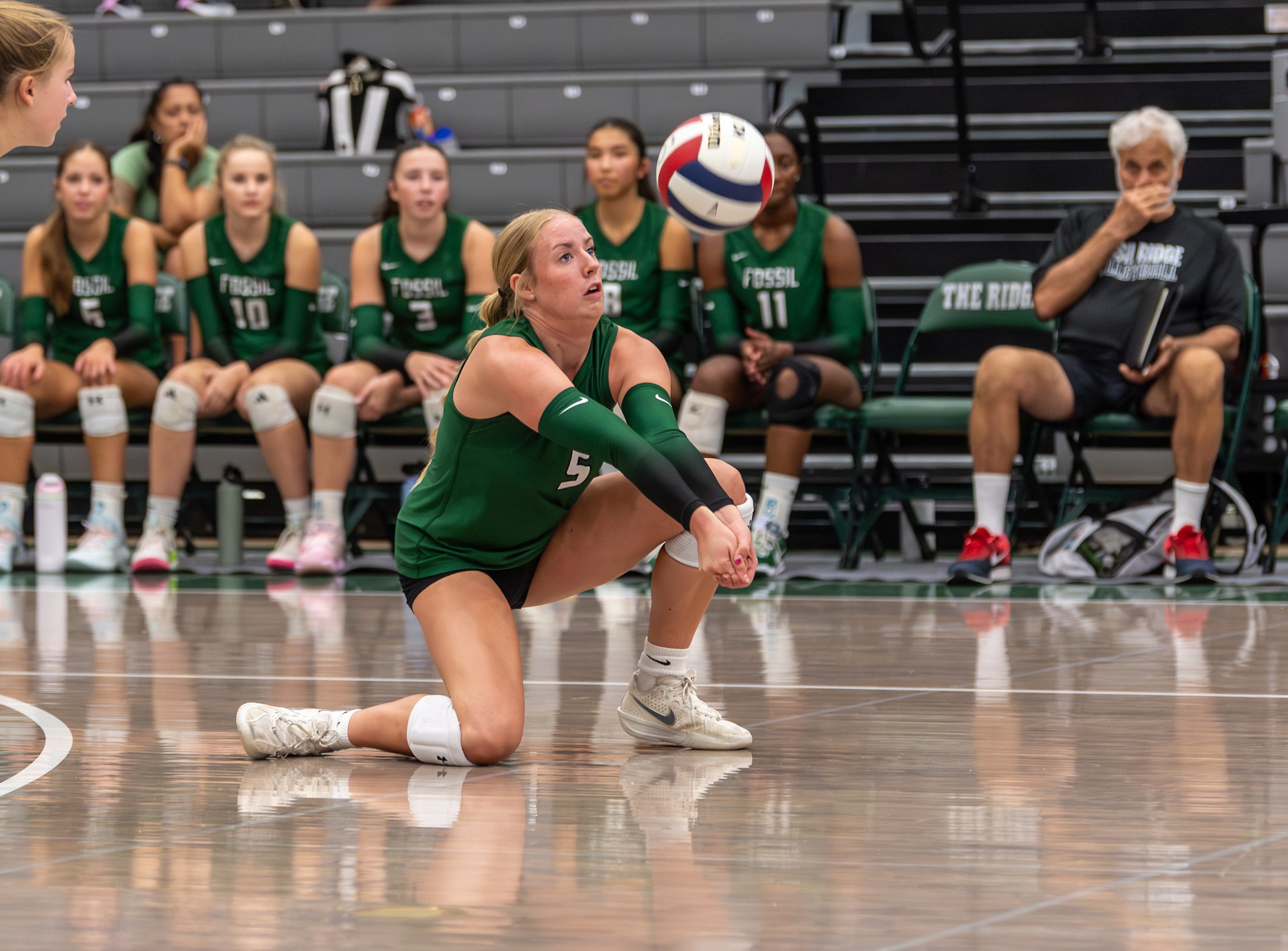 Fossil Ridge volleyball's Emery Johnson named Blue Federal Credit Union ...