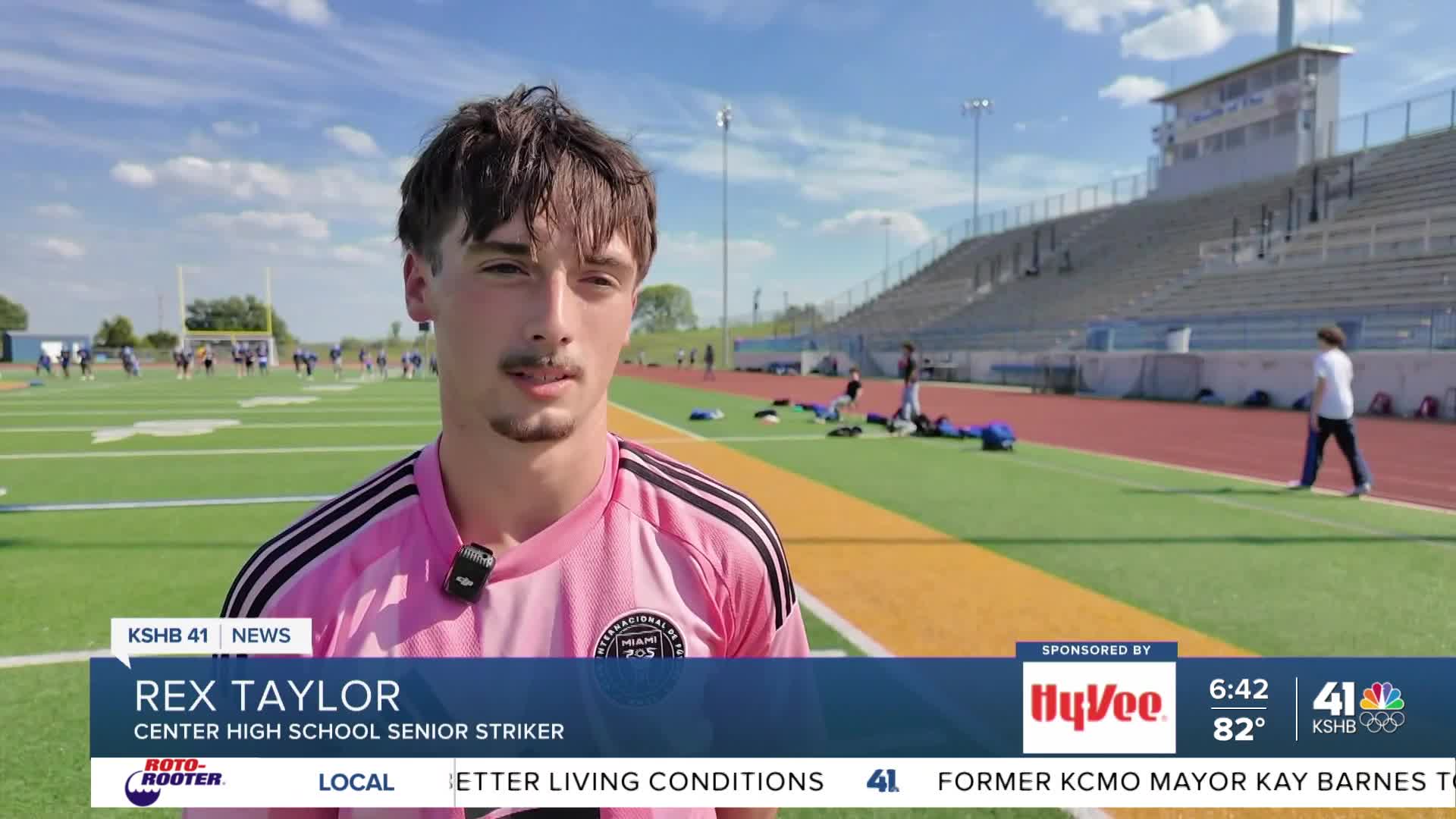 Hy-Vee Athlete of the Week | Center High School senior striker Rex Taylor