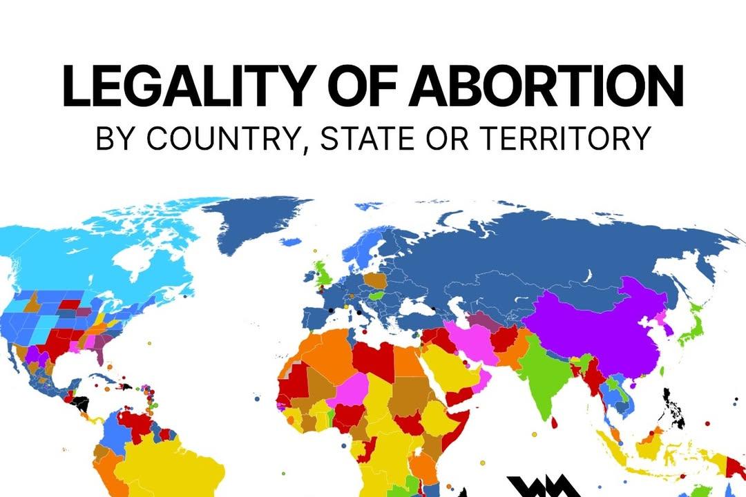 Abortions laws around the world