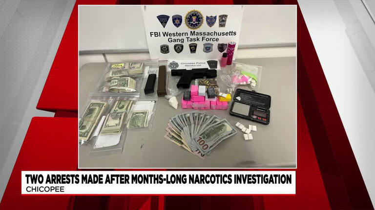 Chicopee Police arrest 2 suspects after months-long drug investigation