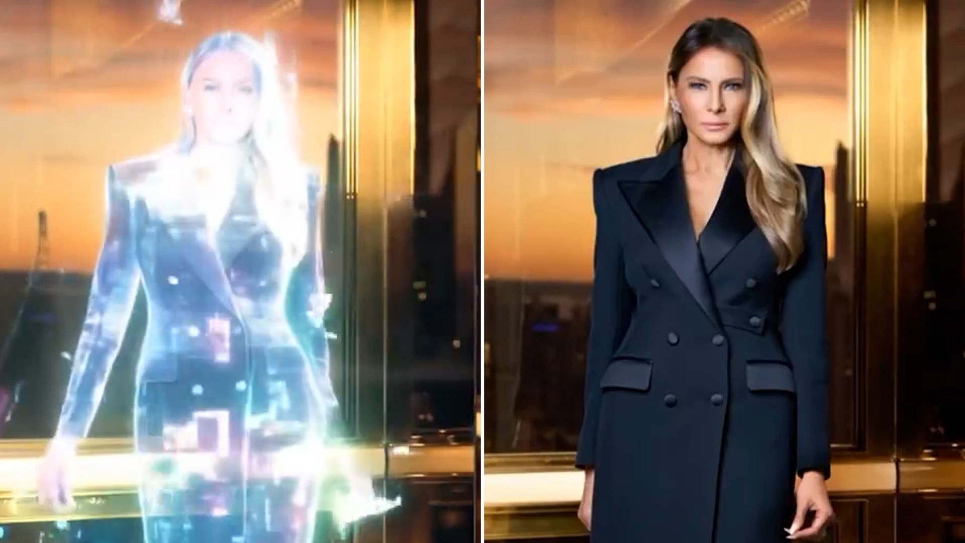 Melania Trump AI meme sparks body double speculation