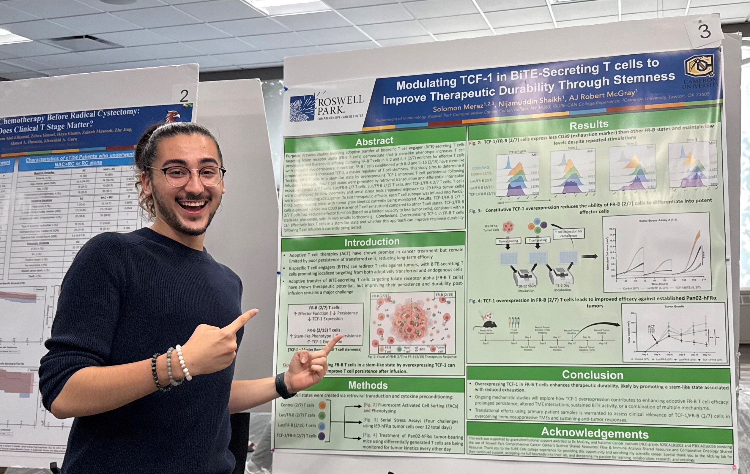 Cameron University student wins award at national Cancer research ...
