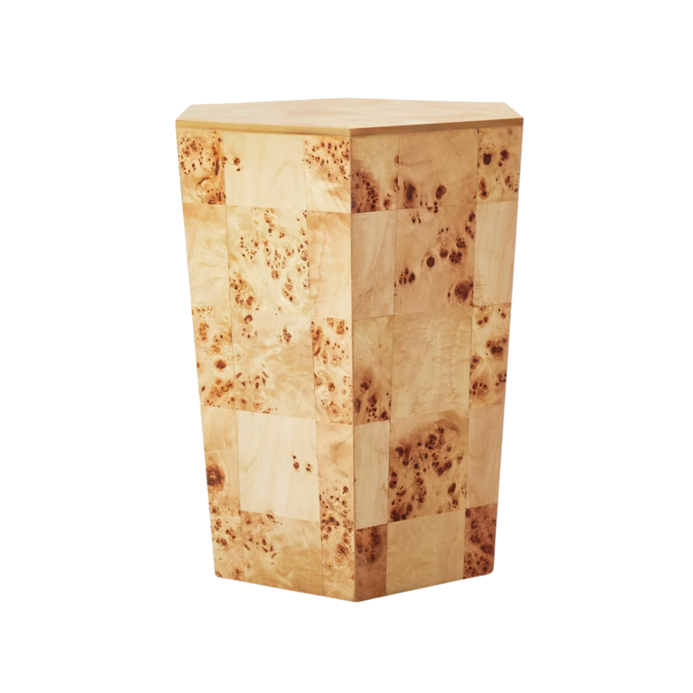 I was ready to drop over $500 on a burl wood table – but then I spotted ...