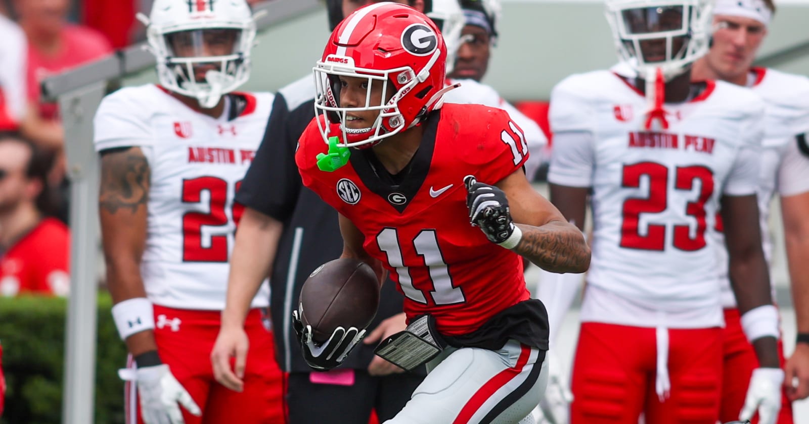 Georgia football injury report: Freshman wideout Talyn Taylor to miss ...