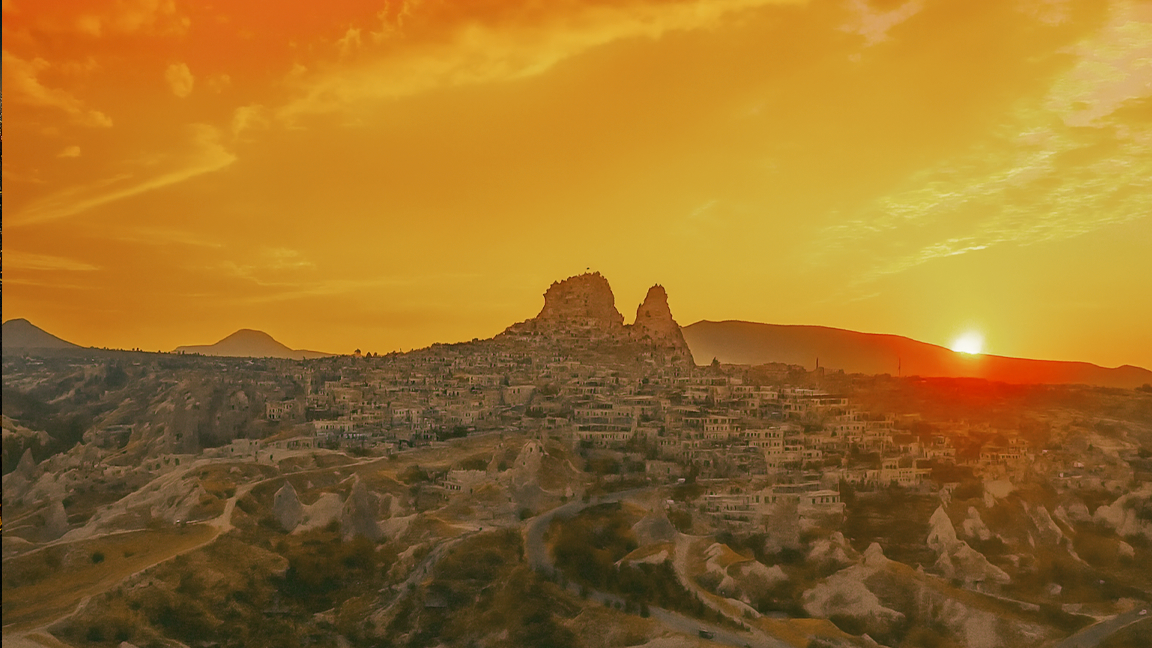Uchisar Castle – The Crown of Cappadocia