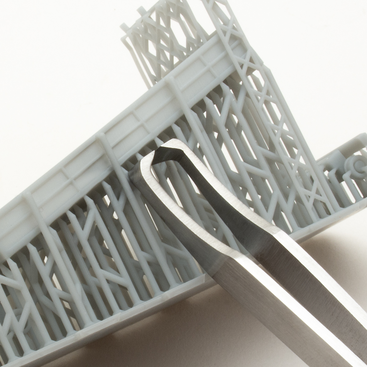 Working with 3D-printed parts