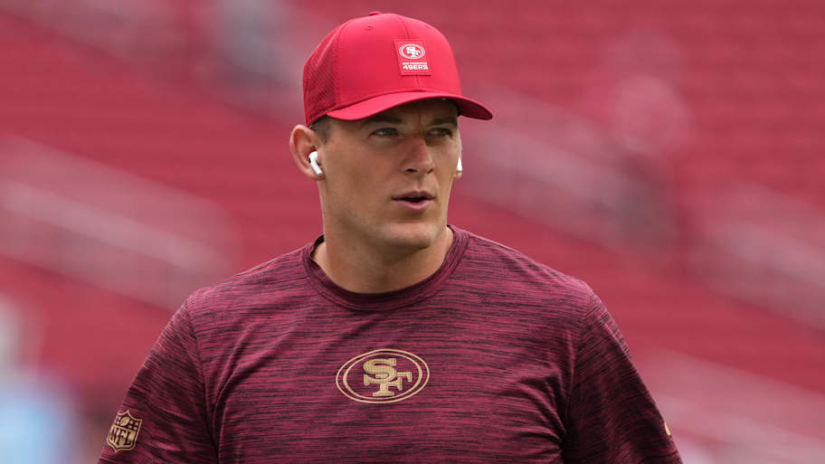 49ers QB Mac Jones looks like Batman villain Two-Face in fit for TNF vs ...