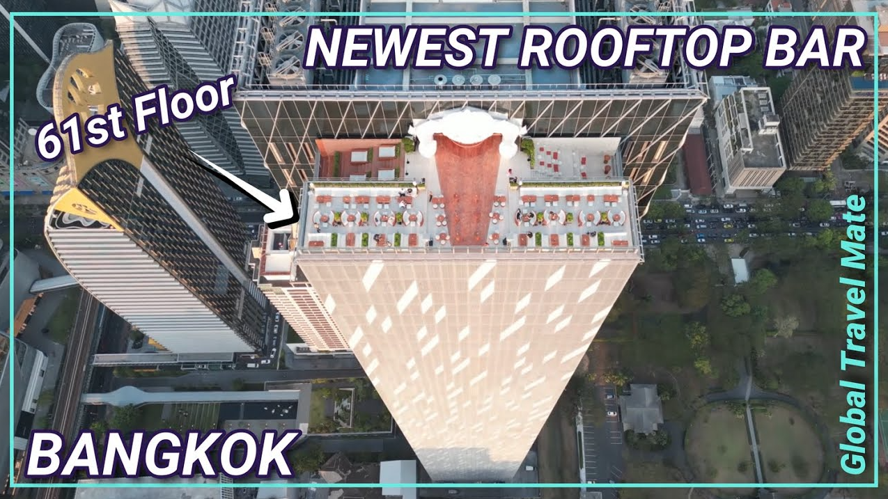 Akara Sky Hanuman – Bangkok’s Stunning 61st Floor Rooftop Bar 🇹🇭