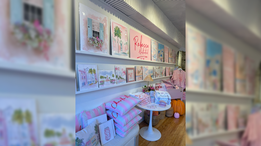 Charleston artist opens flagship storefront Rebecca Illustrated on King Street
