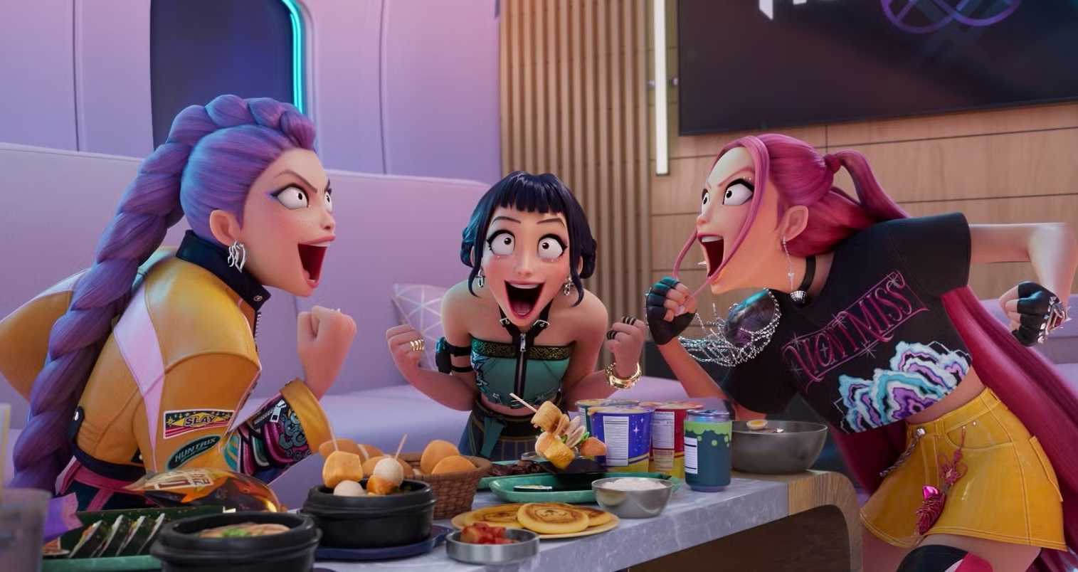 KPop Demon Hunters lets its female characters be silly