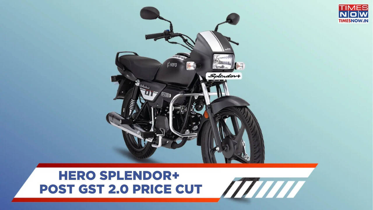 Hero Splendor Price Cut After GST 2.0 - Check New Rates Of India's ...