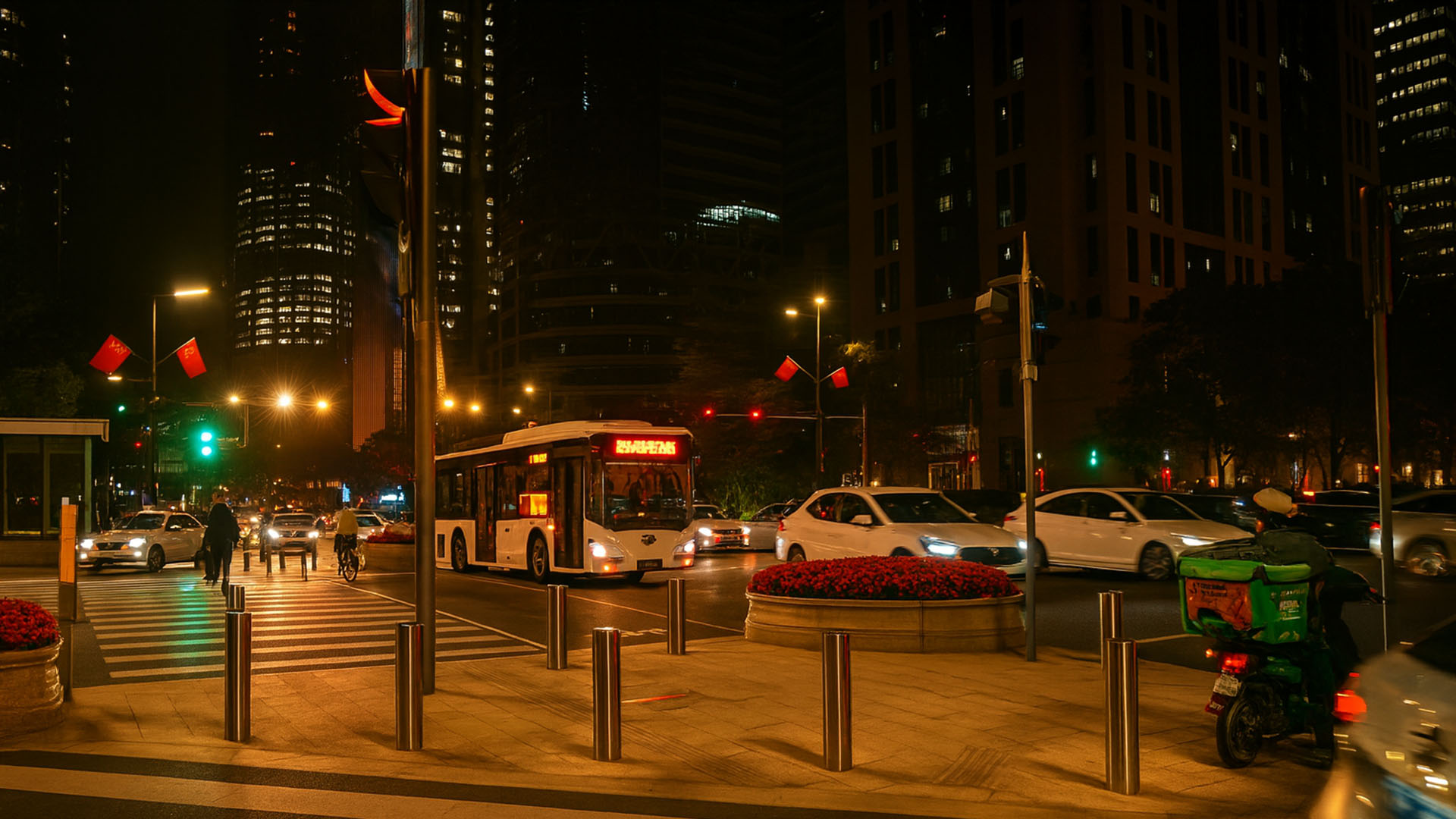 Jalan Malam di Shenzhen – Kota Modern China dalam 4K