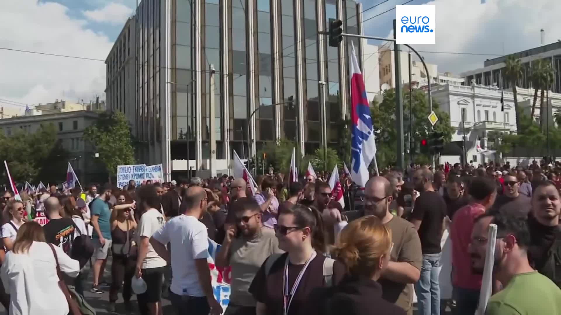 General strike in Greece over working hours disrupts travel and ...
