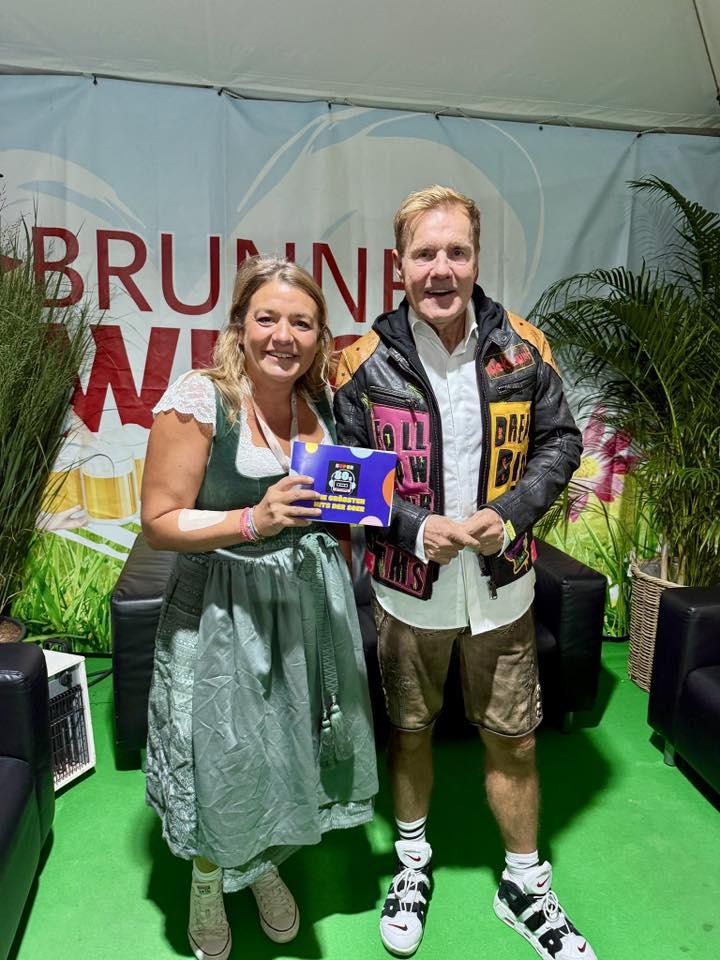 Dieter Bohlen erstmals in Lederhose: So rockte er die Brunner Wiesn