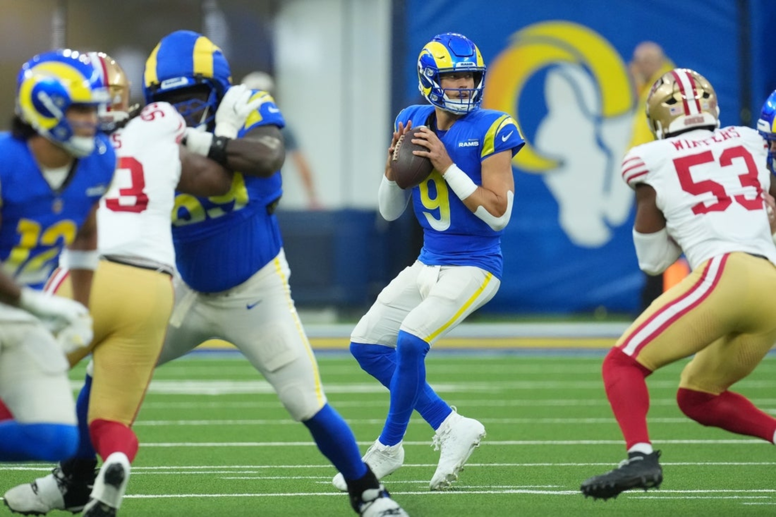4th-down stop in OT seals 49ers' victory over Rams