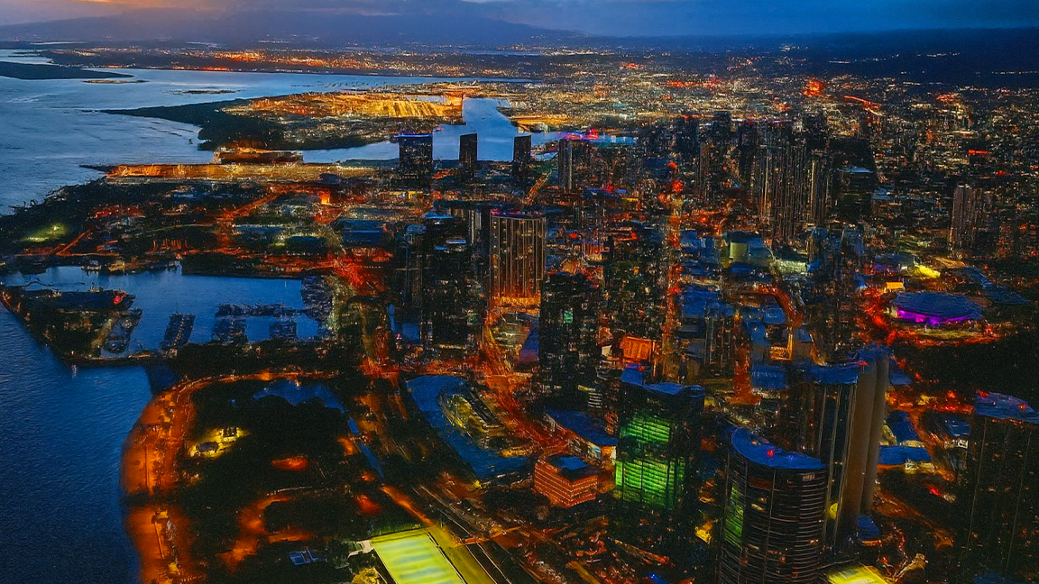 Honolulu City, Hawaii – Urban Life on the Shores of Oʻahu