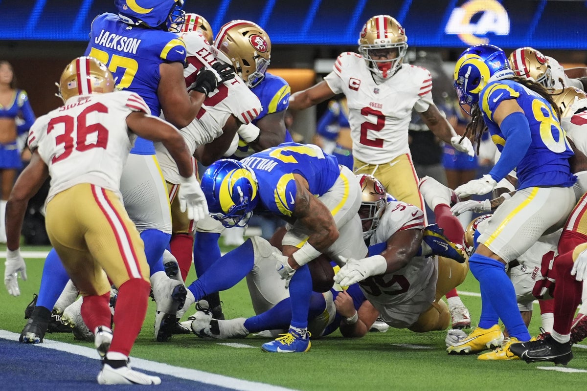 NFL: Injury-hit San Francisco 49ers stun Los Angeles Rams after late drama