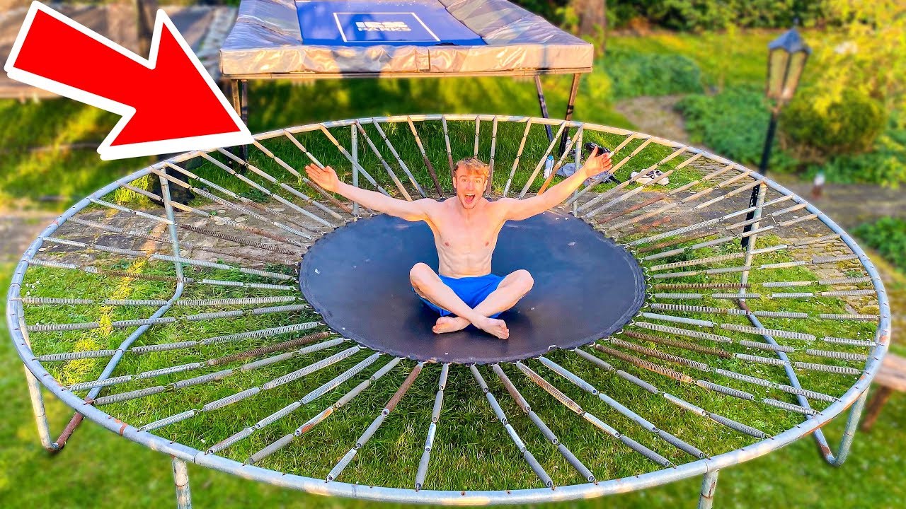 Epic Jumps on the World’s Craziest Trampoline