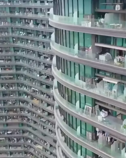 Inside China’s “Vertical Town”: The Insane Apartment Complex