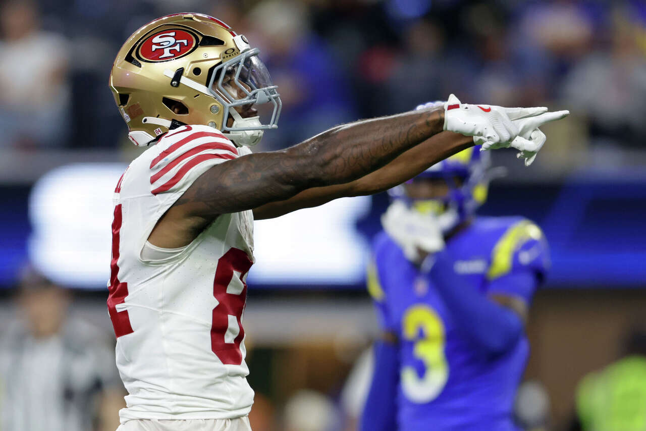 49ers' WR Kendrick Bourne goes from doghouse to penthouse in four days