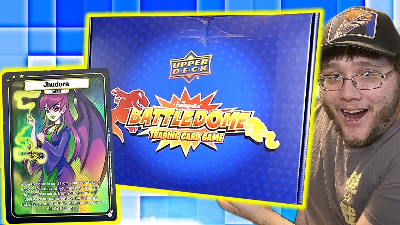 Unboxing the Brand-New Neopets Battledome Card Game from Upper Deck