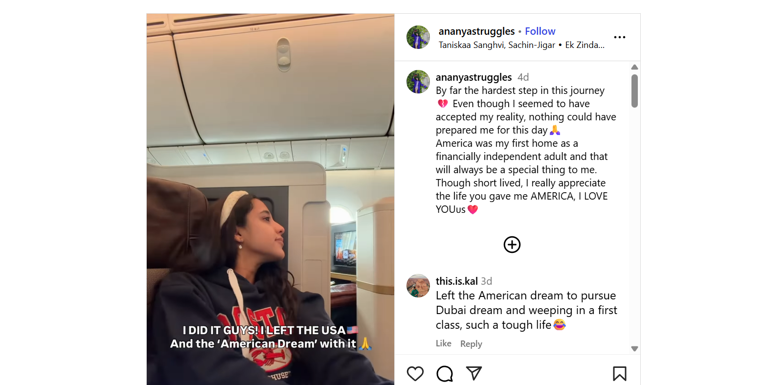 Tears, dreams, and goodbye: How Ananya Joshi's American Dream slipped away