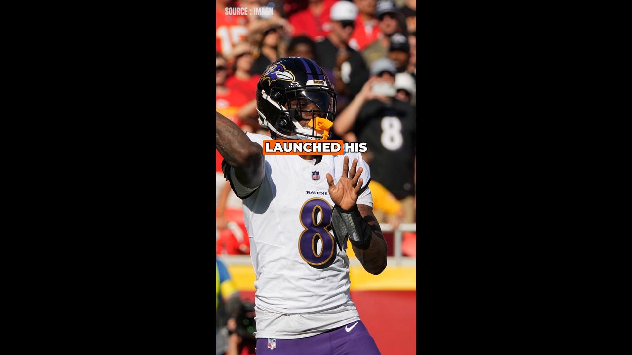 Lamar Jackson Threw Helmet in Frustration vs. Chiefs