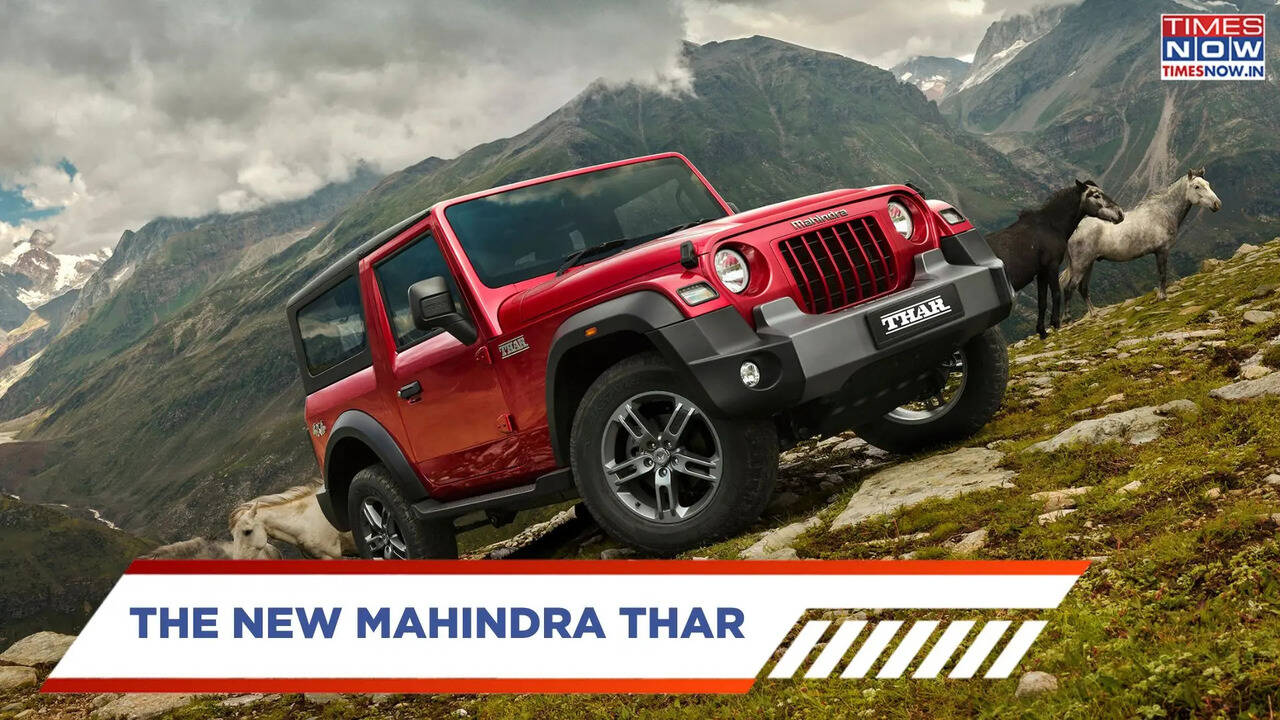 New Mahindra Thar Launched In India From Rs 9.99 Lakh - New Features ...