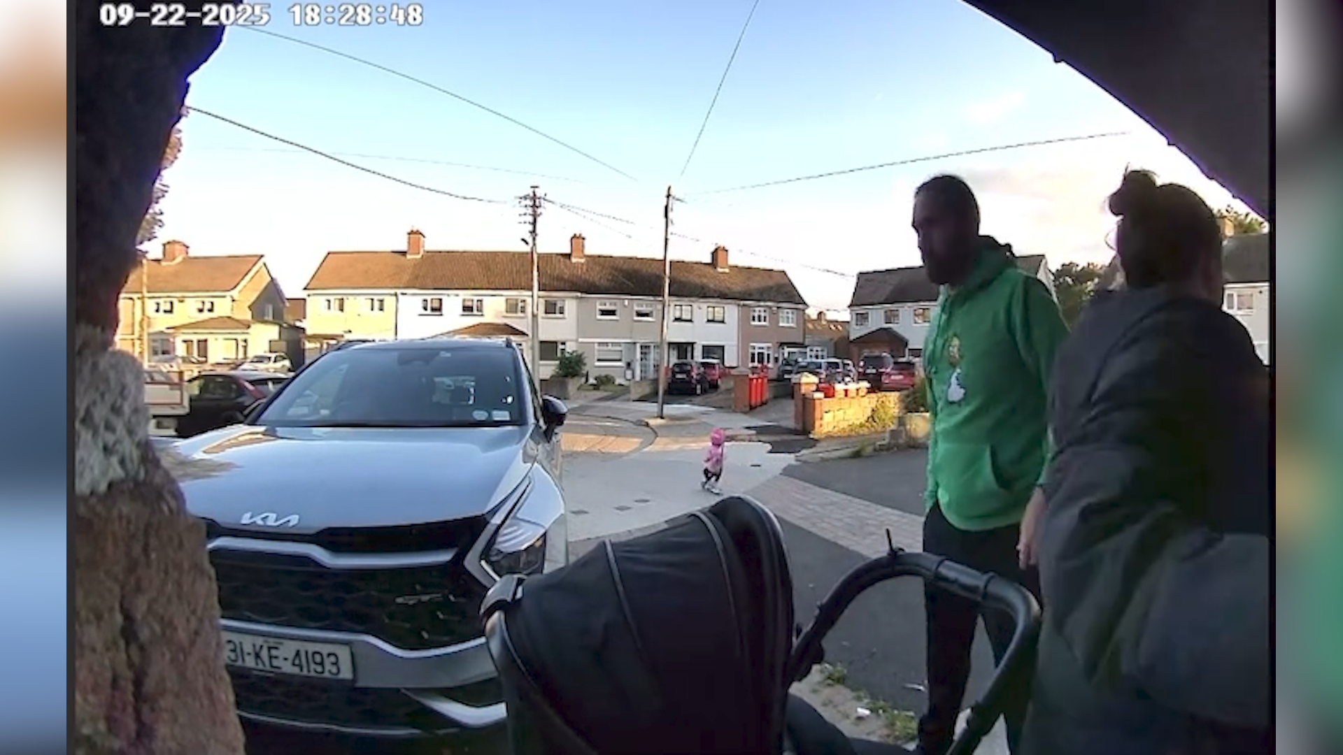 Dad Hears Daughter Shout ‘Go!’—Unprepared for What Doorbell Cam Captures