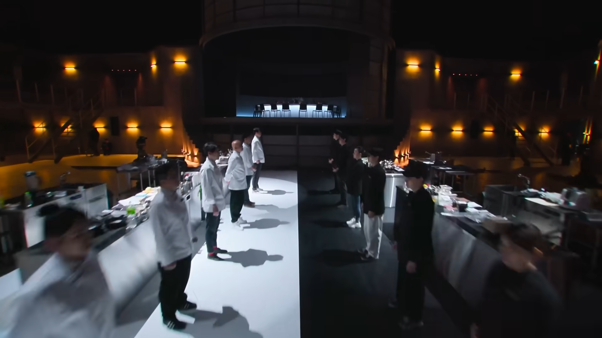 Squid Game style cooking battle