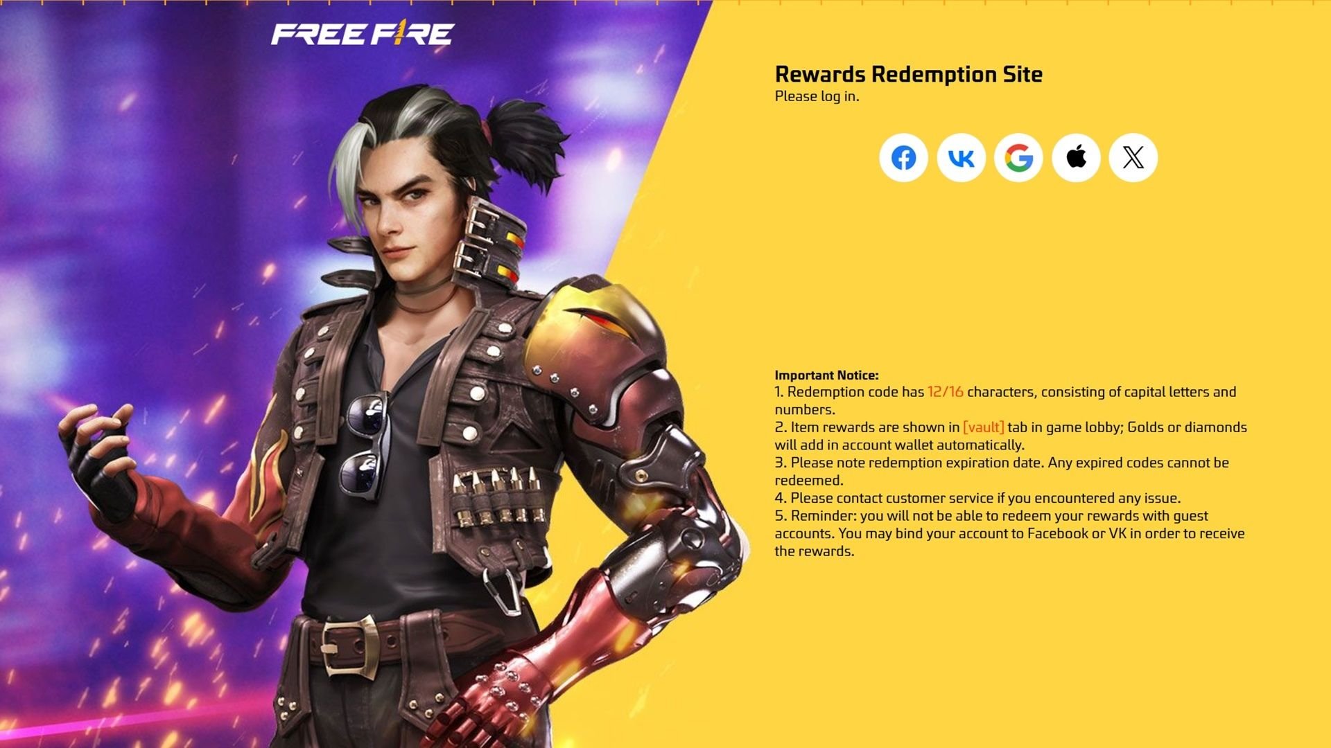 Codiguin Free Fire de dezembro! Veja a lista de códigos para resgatar ...