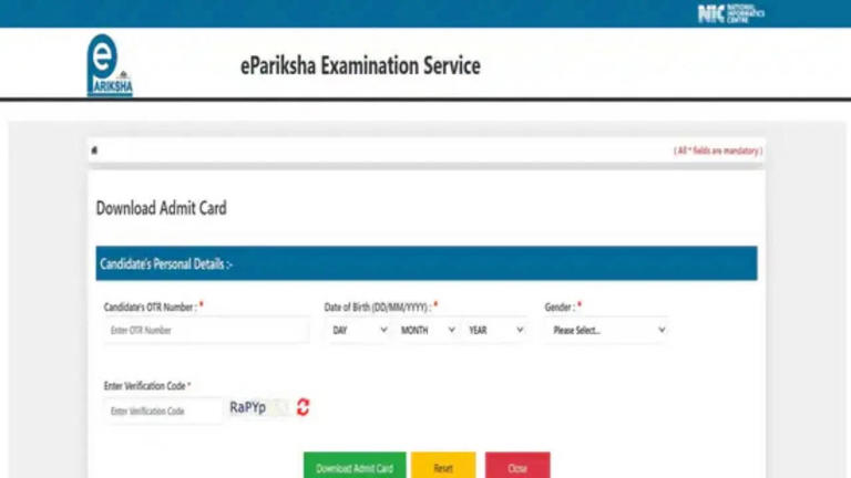 UPPSC ACF/RFO Admit Card 2025 Released at uppsc.up.nic.in